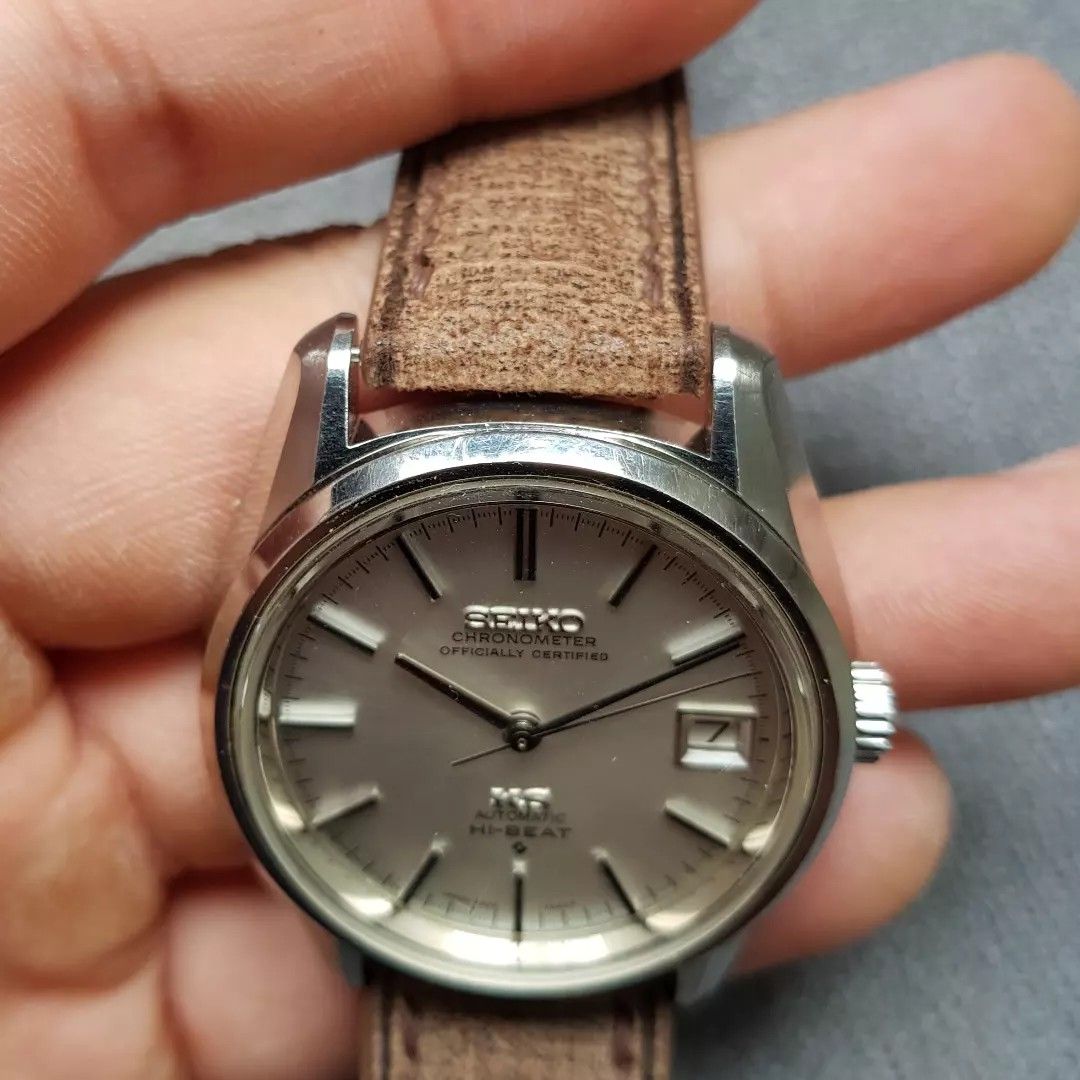 Collector Grade - King Seiko Chronometer 5625-7040 with KS Buckle, Men's Fashion, Watches ...