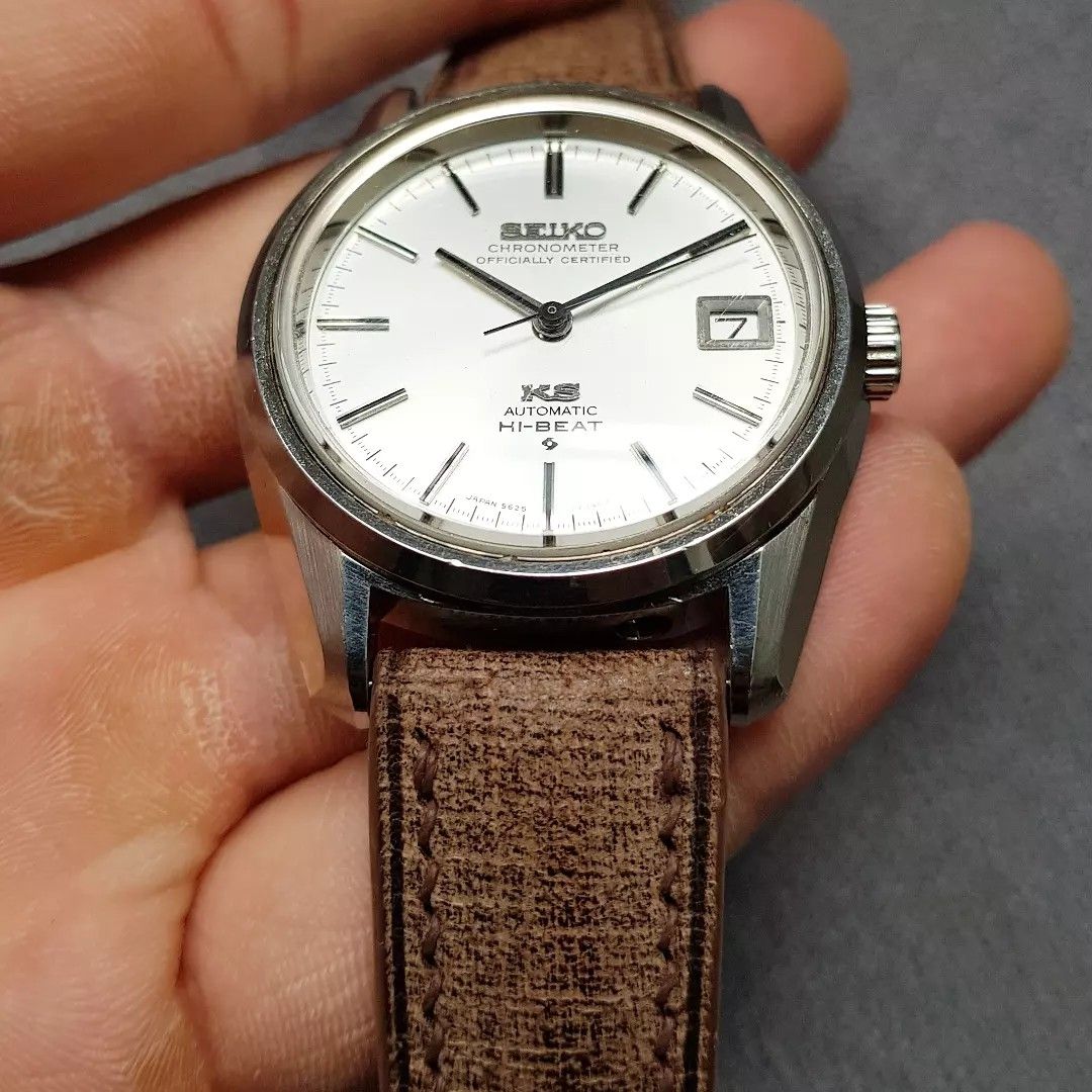 Collector Grade - King Seiko Chronometer 5625-7040 with KS Buckle, Men's Fashion, Watches ...