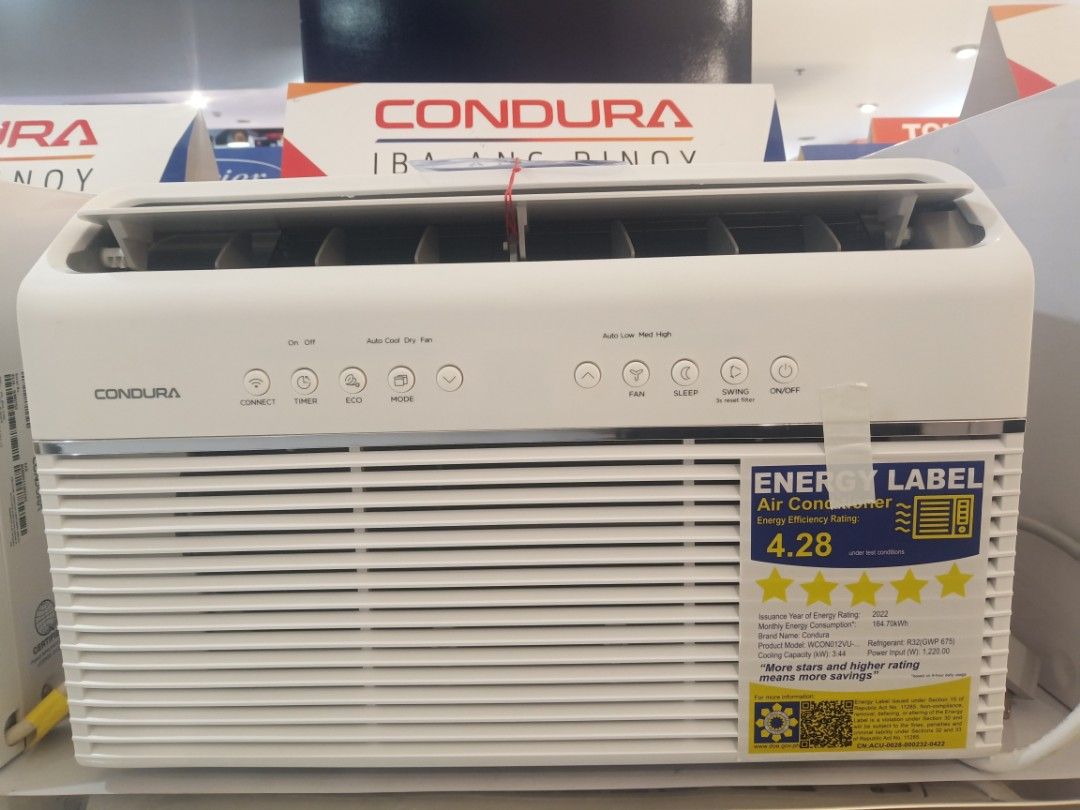 Condura Primea Inverter Window Type Aircon, TV & Home Appliances, Air ...