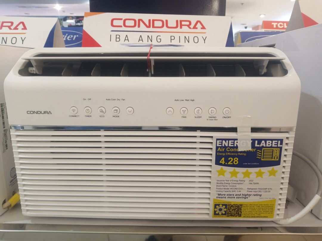Condura Primea Inverter Window Type Aircon, TV & Home Appliances, Air ...