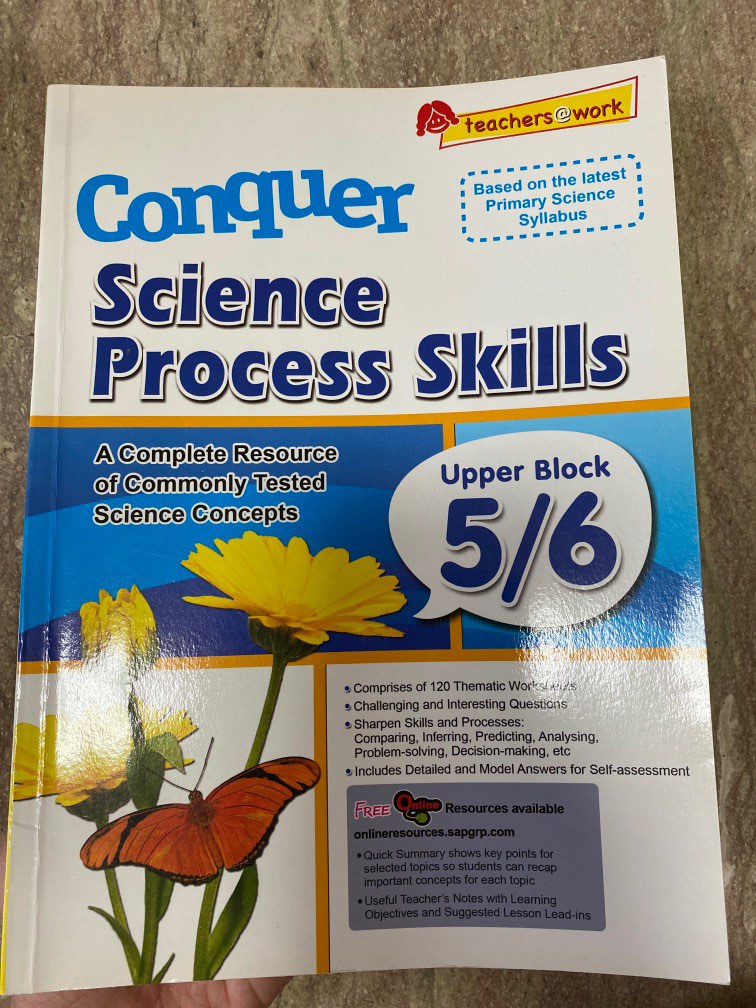 Conquer a science Process Skills - Upper Block, Hobbies & Toys, Books ...