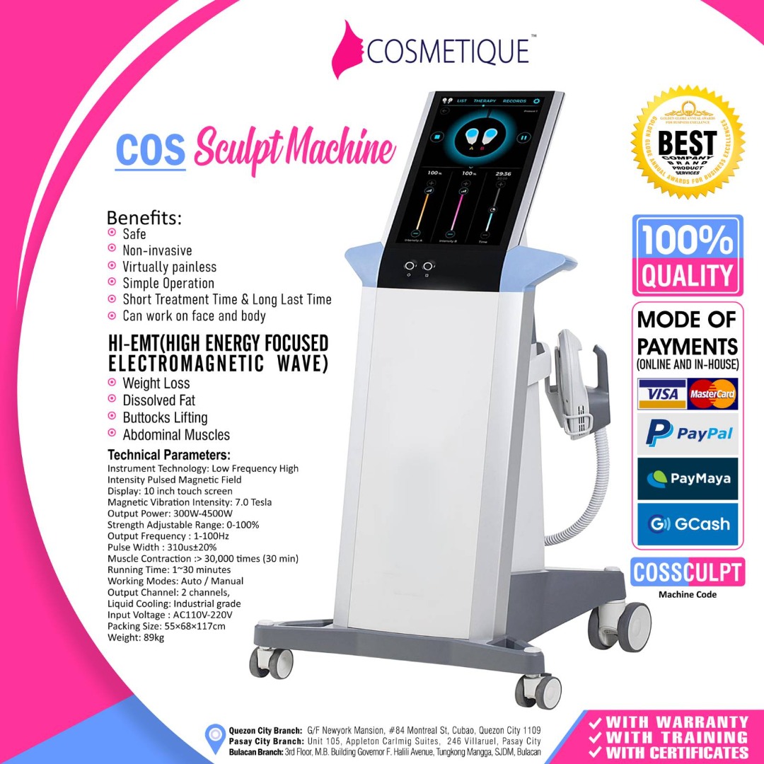 Cos Sculpt Slimming Machine for Clinic & Spa, Beauty & Personal Care ...