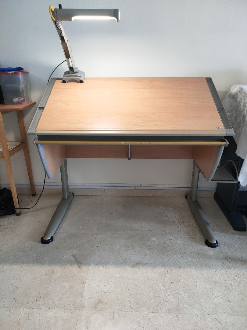 Cross on Ergonomic Study Table, Furniture & Home Living, Furniture ...