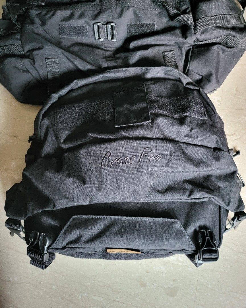 Crossfire DG16 Black (RARE Colour) - 85L Large Field Pack (Pack only ...