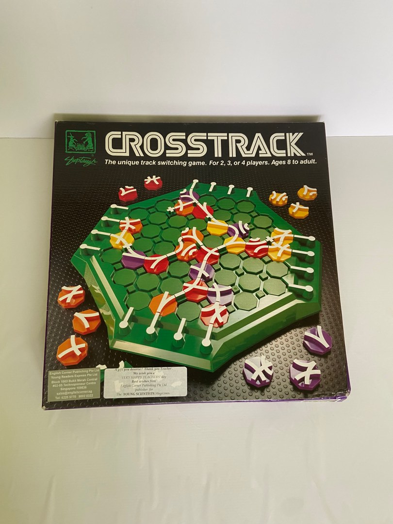 Crosstrack board game, Hobbies & Toys, Toys & Games on Carousell