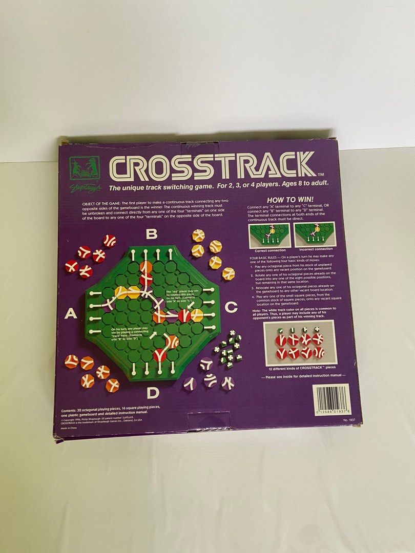 Crosstrack board game, Hobbies & Toys, Toys & Games on Carousell