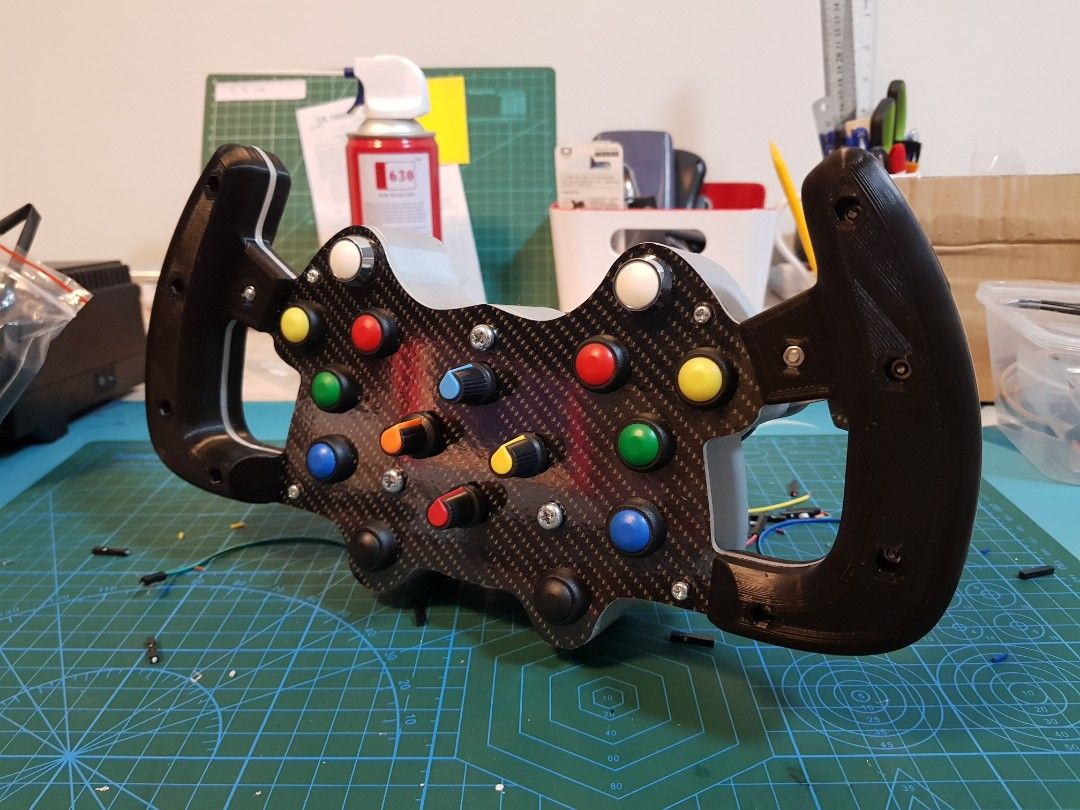 Custom Sim Racing Wheel Building Service, Video Gaming, Gaming ...