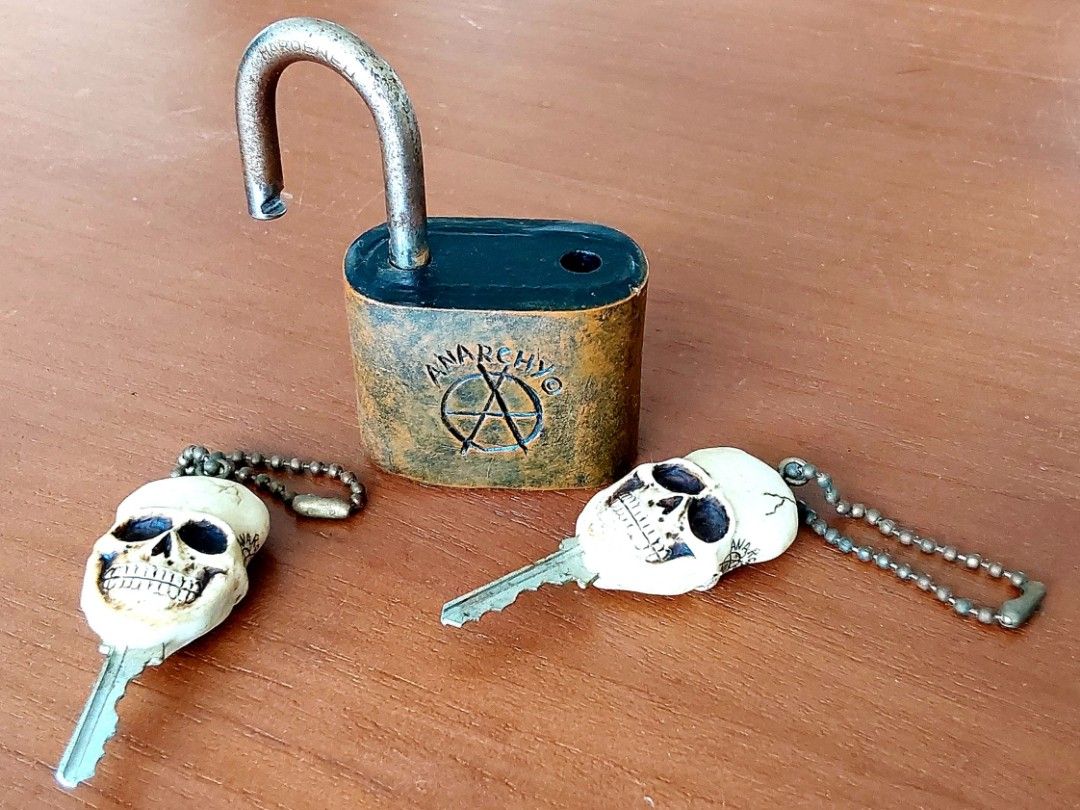 Custom skull lock, Furniture & Home Living, Security & Locks, Locks ...