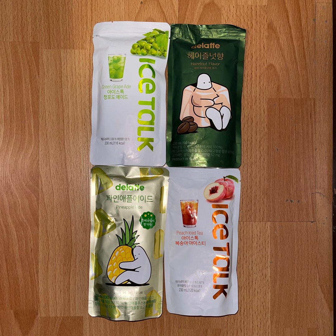 Delaffe and Ice Talk, Food & Drinks, Beverages on Carousell