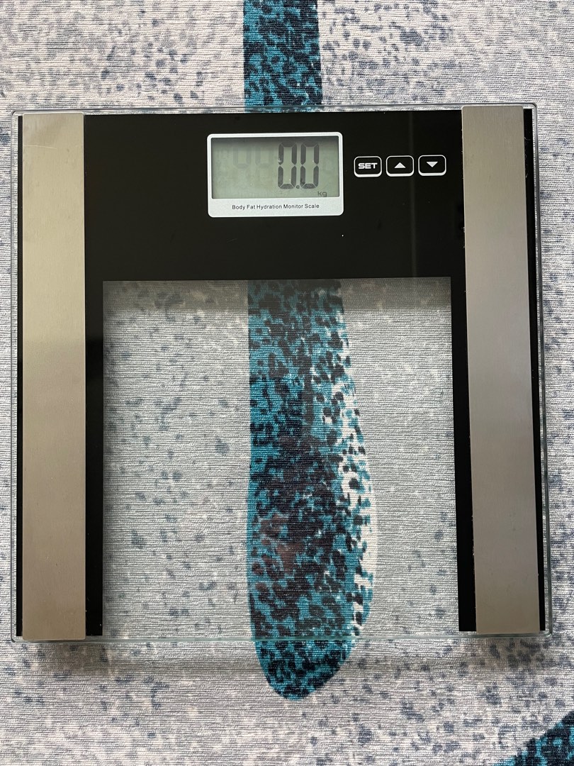 Digital Weighing & Body Fat Monitoring Scale, Health & Nutrition ...