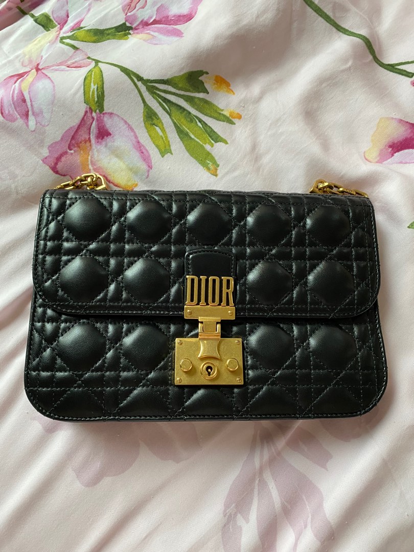 Dior Addict Black Flap Bag, Luxury, Bags & Wallets on Carousell