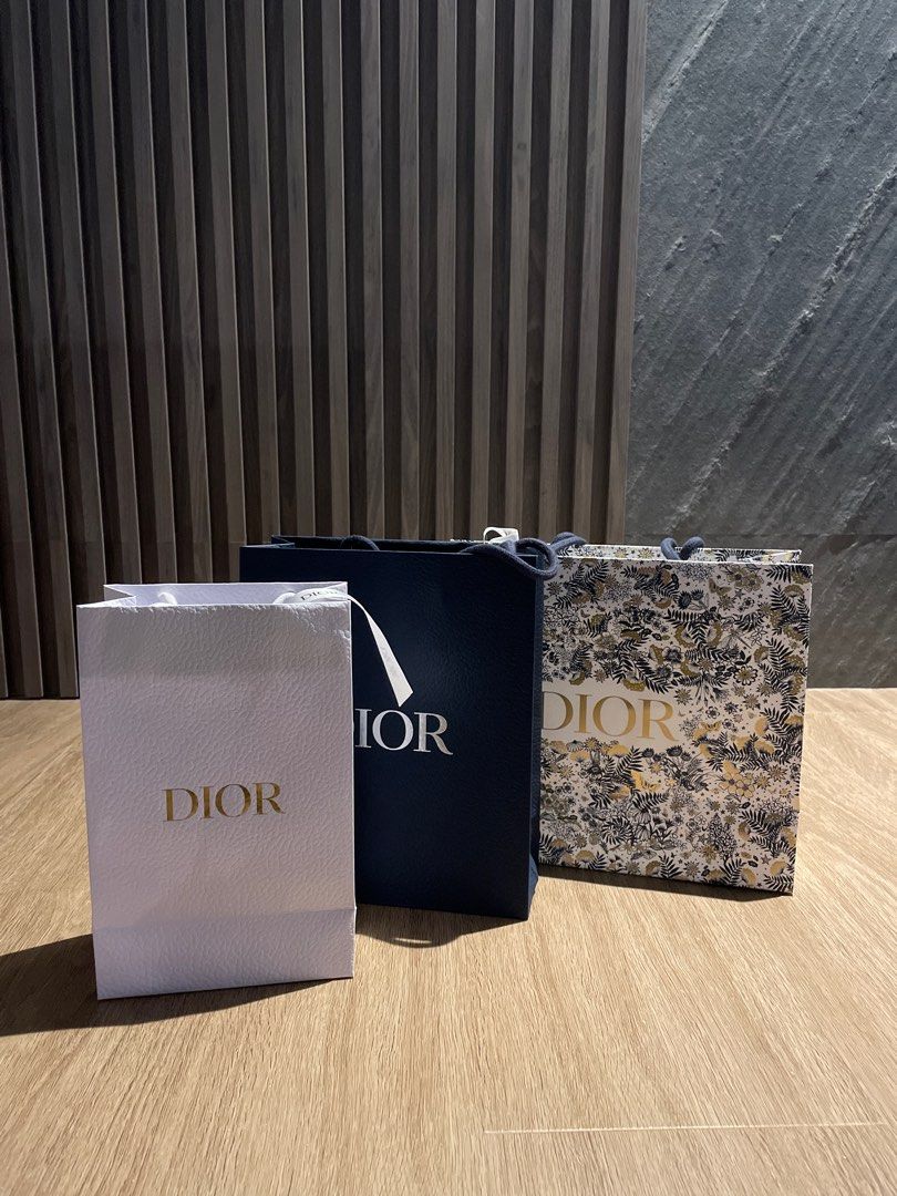 Dior Boxes and Paper Bags, Luxury, Accessories on Carousell