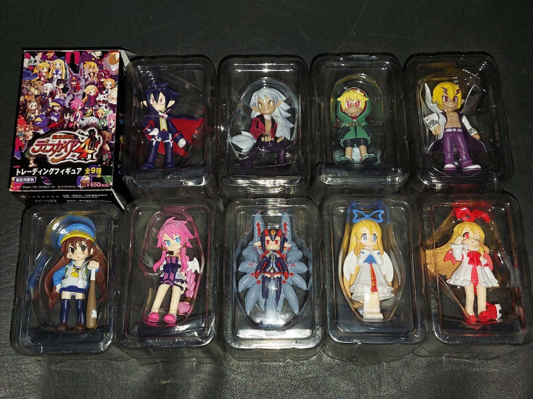 Disgaea 4 Set by Shishikuiya (Valvatorez, Fenrich, Emizeru, Akutare ...