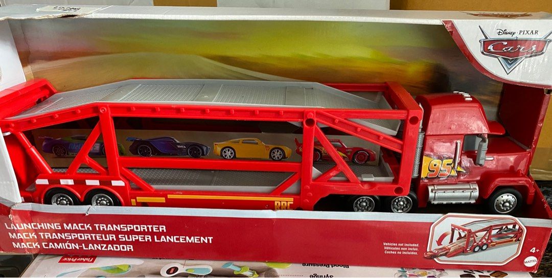 Disney Cars Mack Transporter, Hobbies & Toys, Toys & Games on Carousell