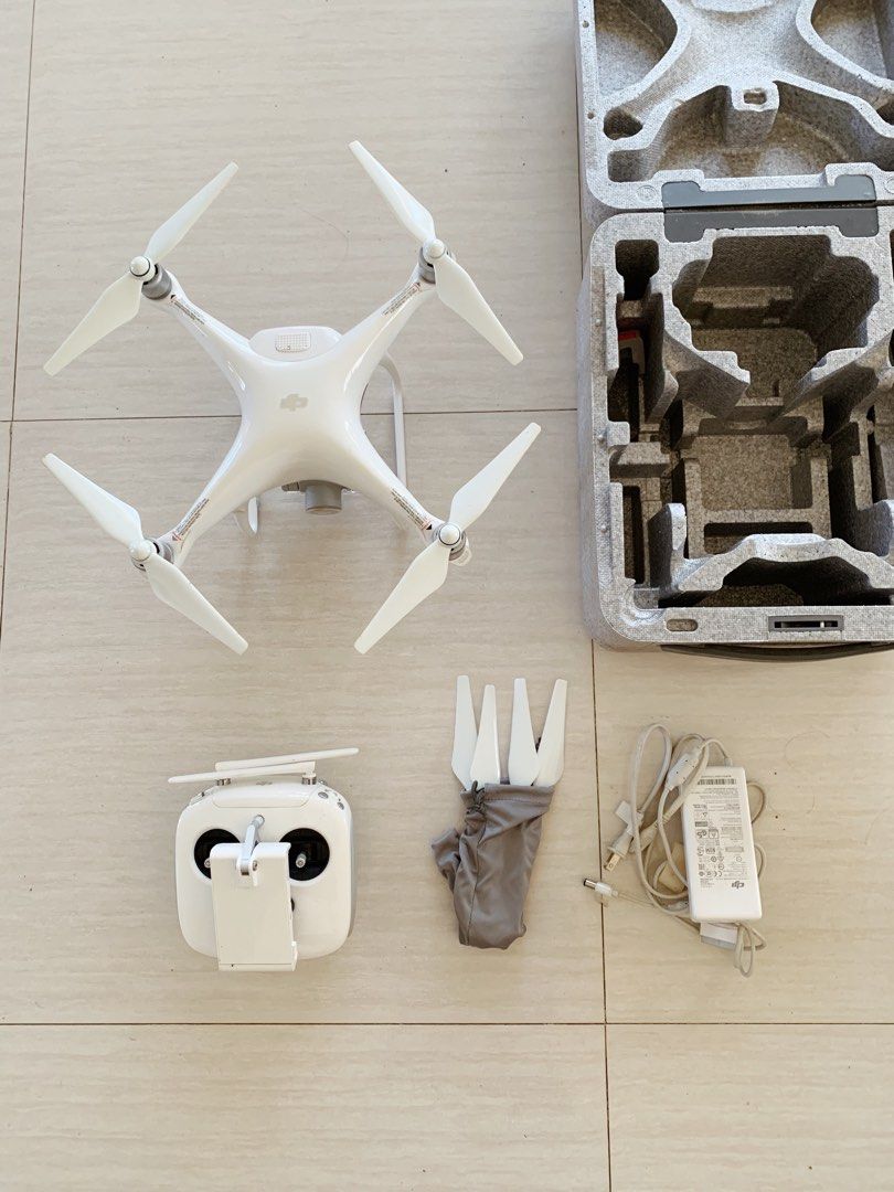 DJI Phantom 4 PRO (USA) with original box, Photography, Drones on Carousell