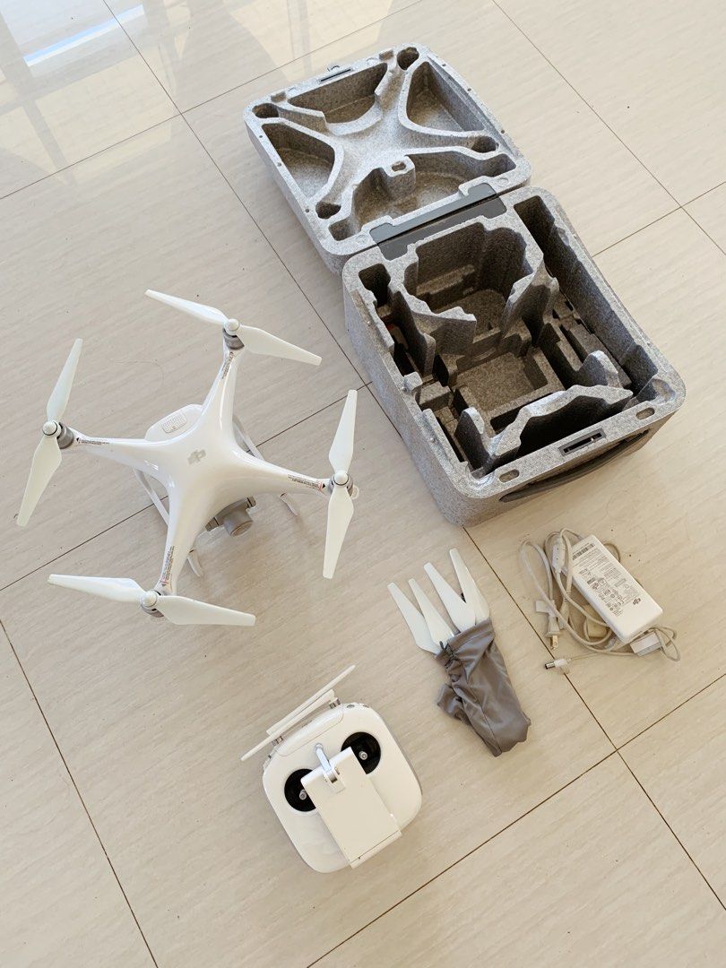 DJI Phantom 4 PRO (USA) with original box, Photography, Drones on Carousell