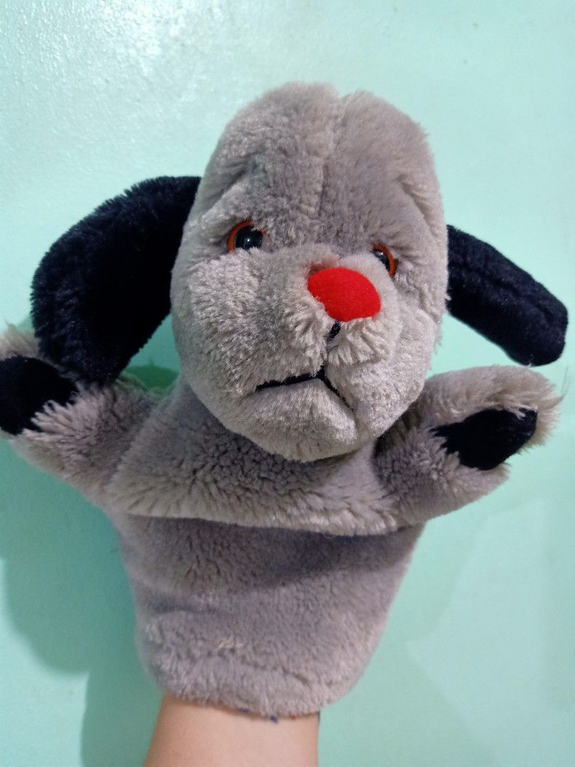 DOG HAND PUPPET, Hobbies & Toys, Toys & Games on Carousell
