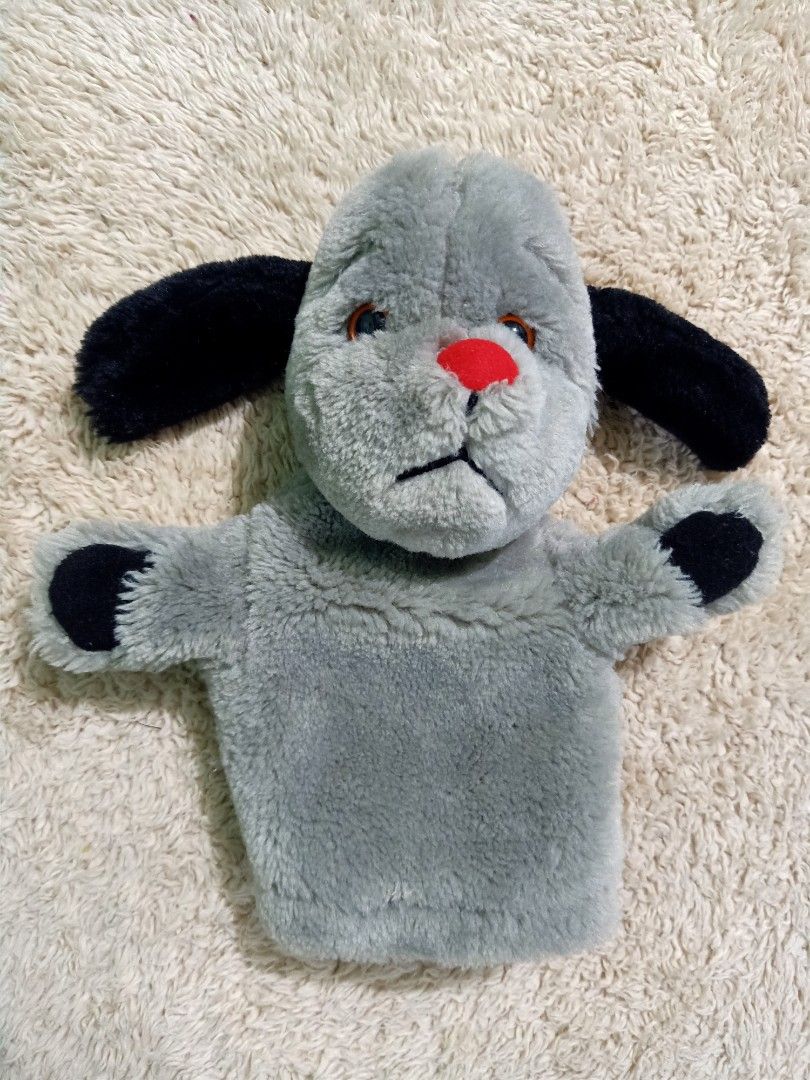 DOG HAND PUPPET, Hobbies & Toys, Toys & Games on Carousell