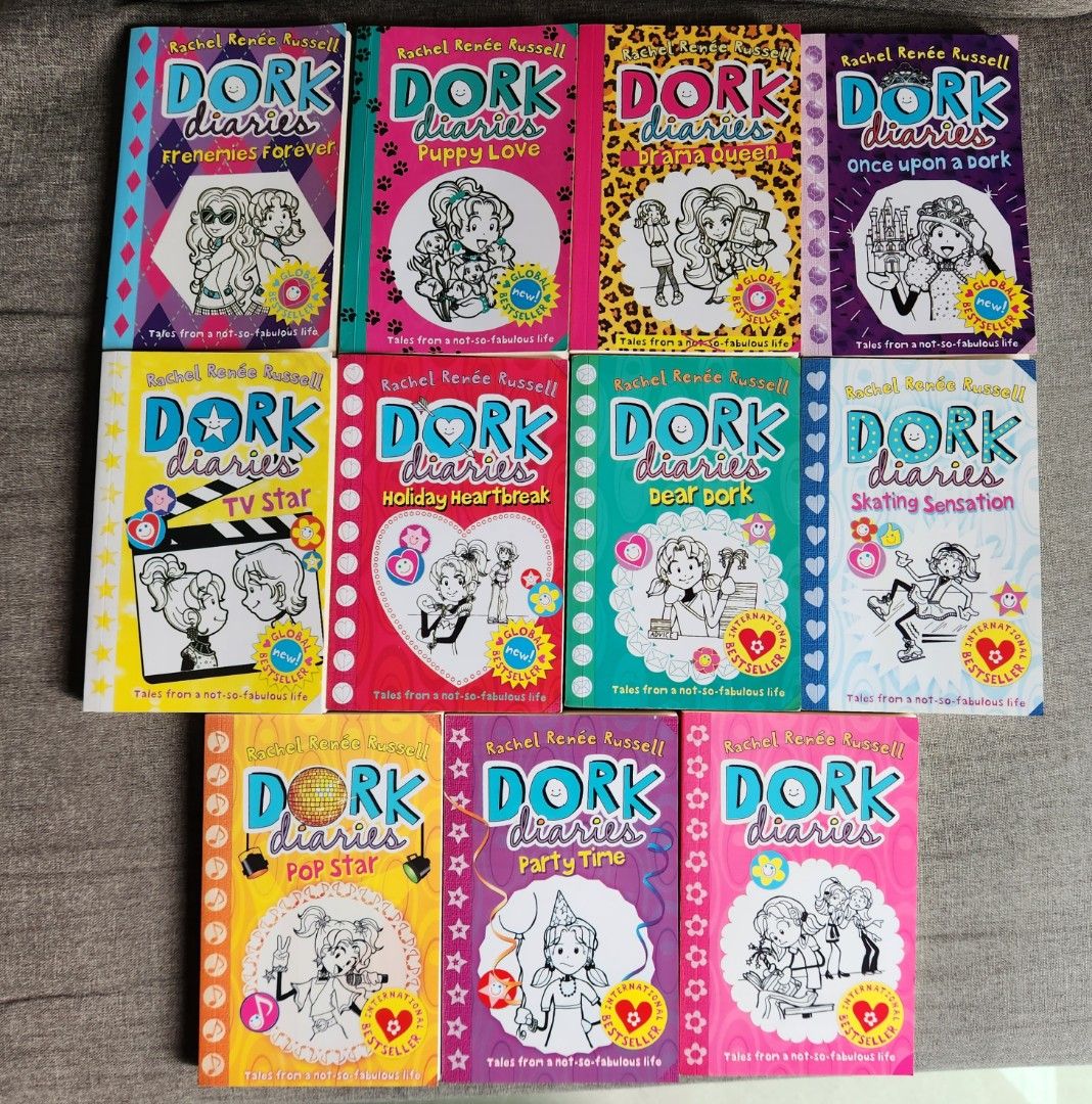 Dork Diaries Collection (11 books), Hobbies & Toys, Books & Magazines ...
