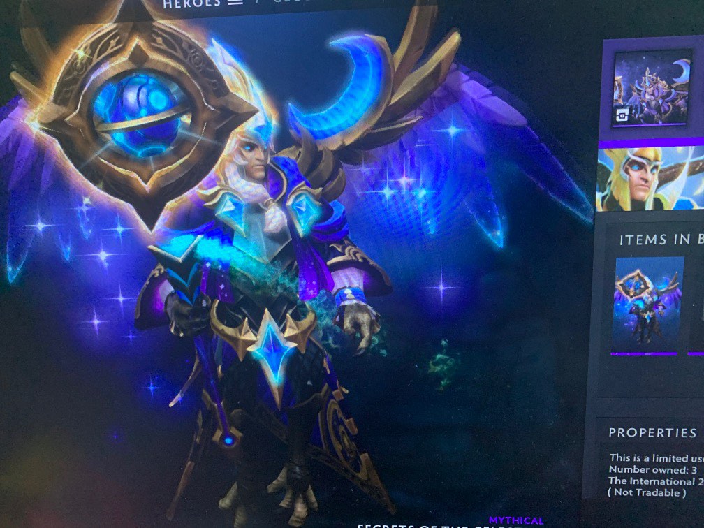 Dota2 ti10 cache skywrath mage secrets of the celestial, Video Gaming, Gaming Accessories, In ...