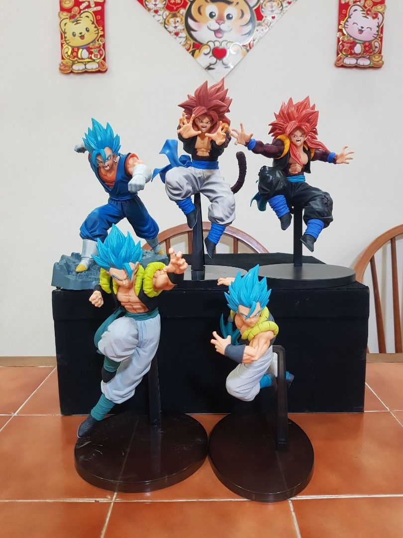 Dragonball - Gogeta & Vegito Figures - Super Chosenshiretsuden v5 ...