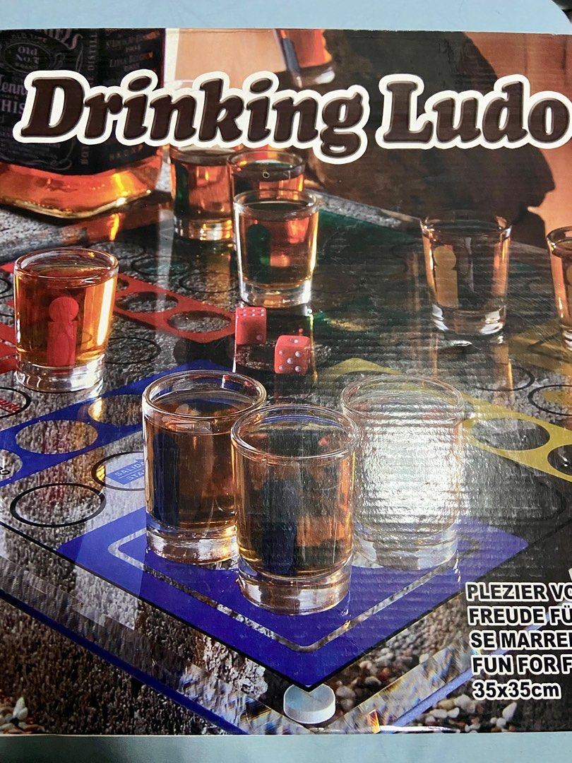 Drinking Ludo, Hobbies & Toys, Toys & Games on Carousell