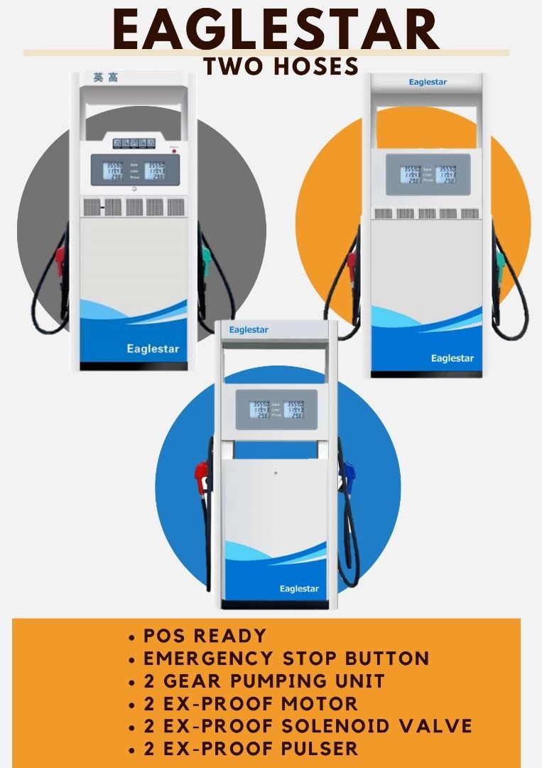 Dual pump 2 hoses 2 nozzle Dispenser, Commercial & Industrial ...