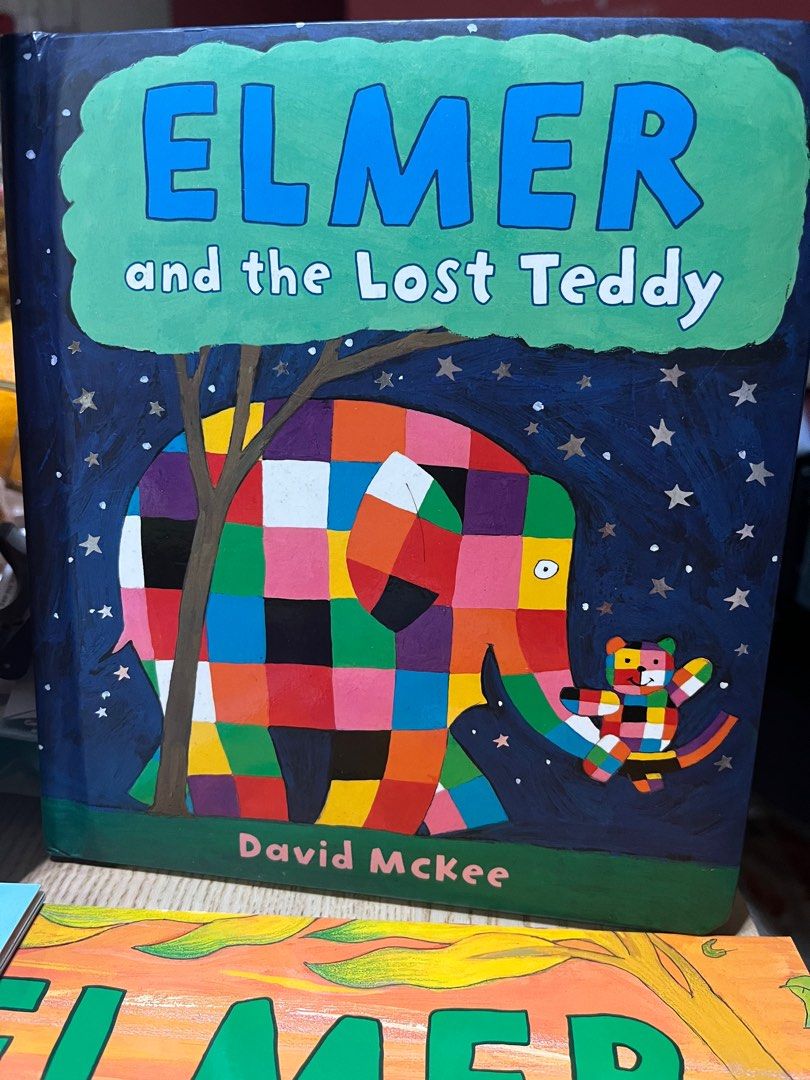 ELMER’s Story Library + Elmer and the Lost Teddy, Hobbies & Toys, Books ...