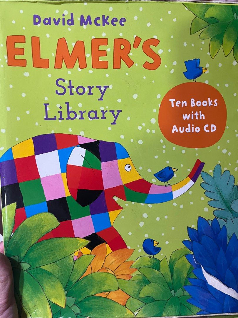 ELMER’s Story Library + Elmer and the Lost Teddy, Hobbies & Toys, Books ...