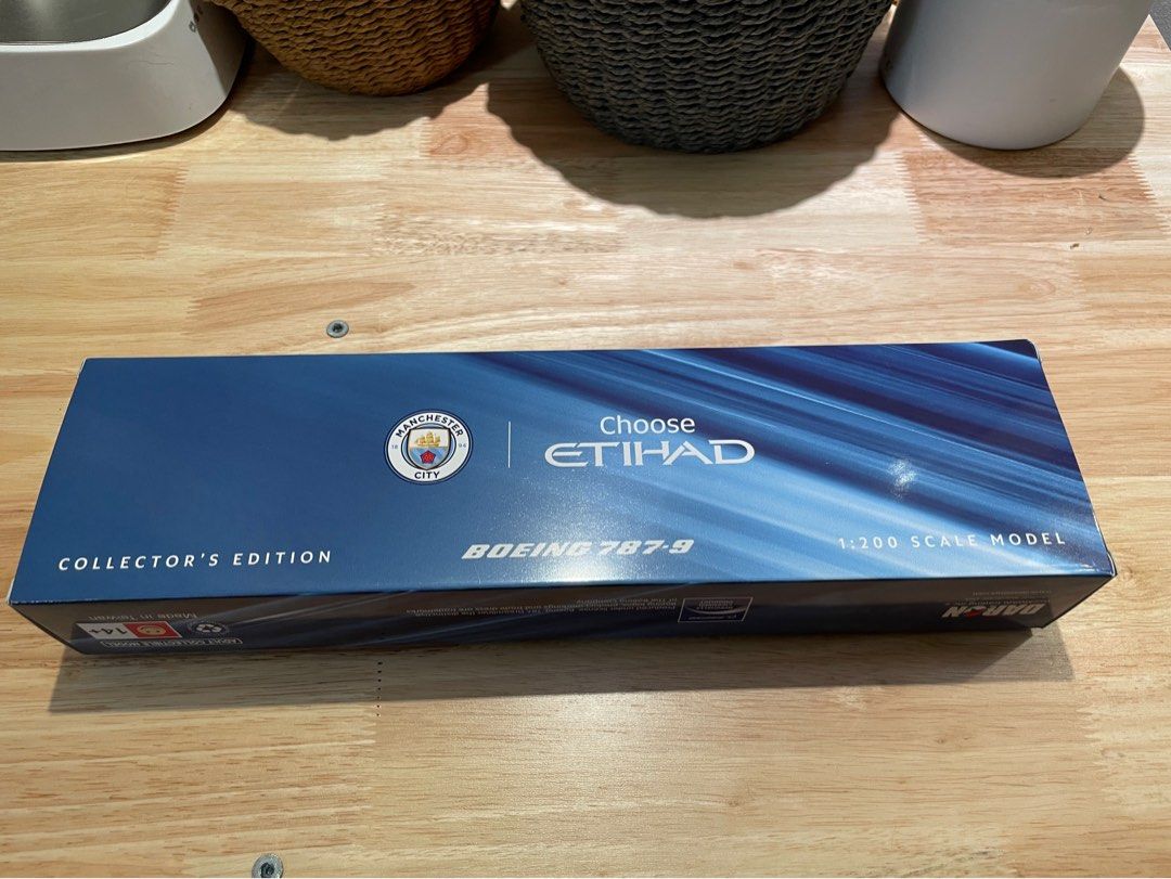 Etihad Plane model / Boeing 787-9 / collector edition, Hobbies & Toys ...