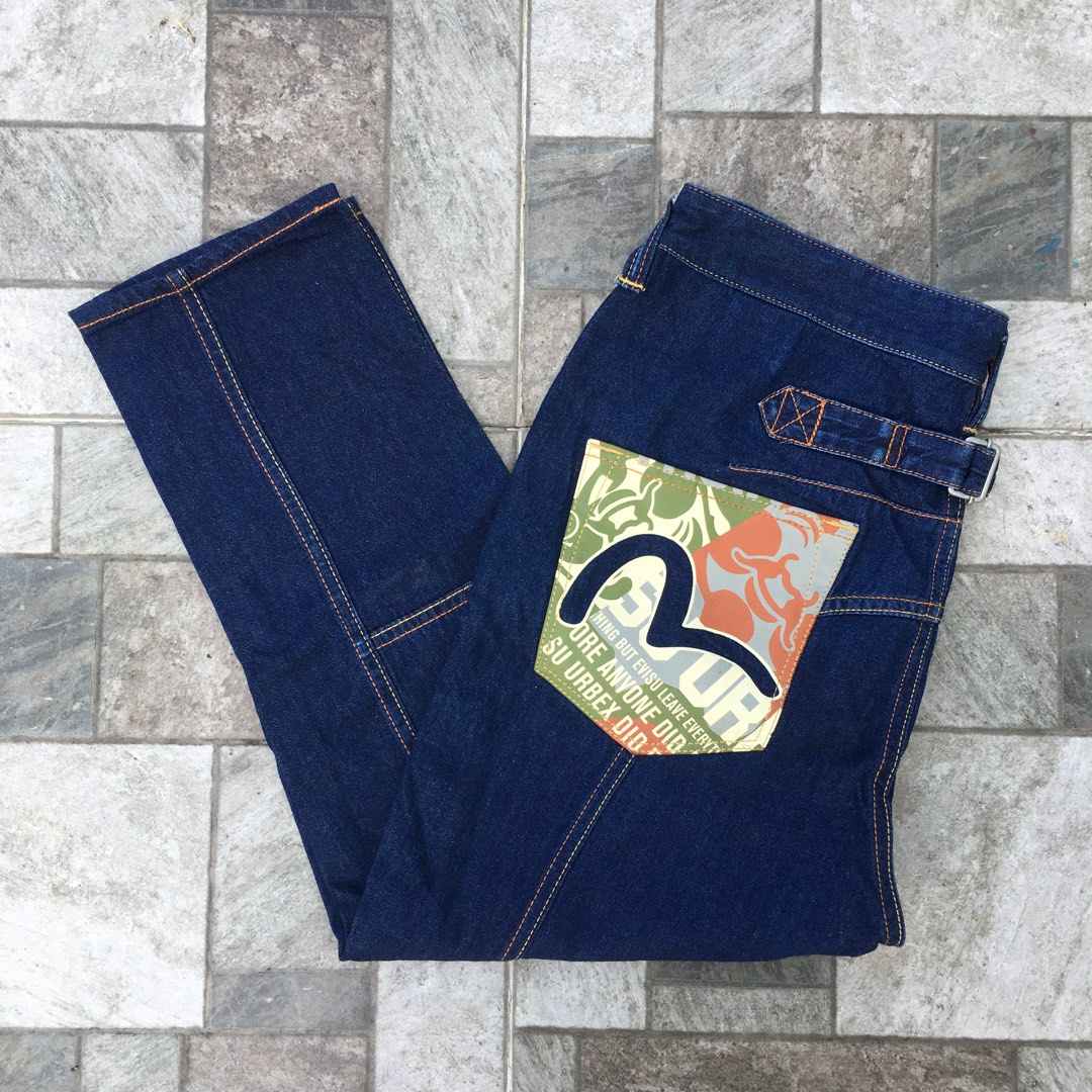 Evisu Seagull 165/72A, Women's Fashion, Bottoms, Jeans on Carousell
