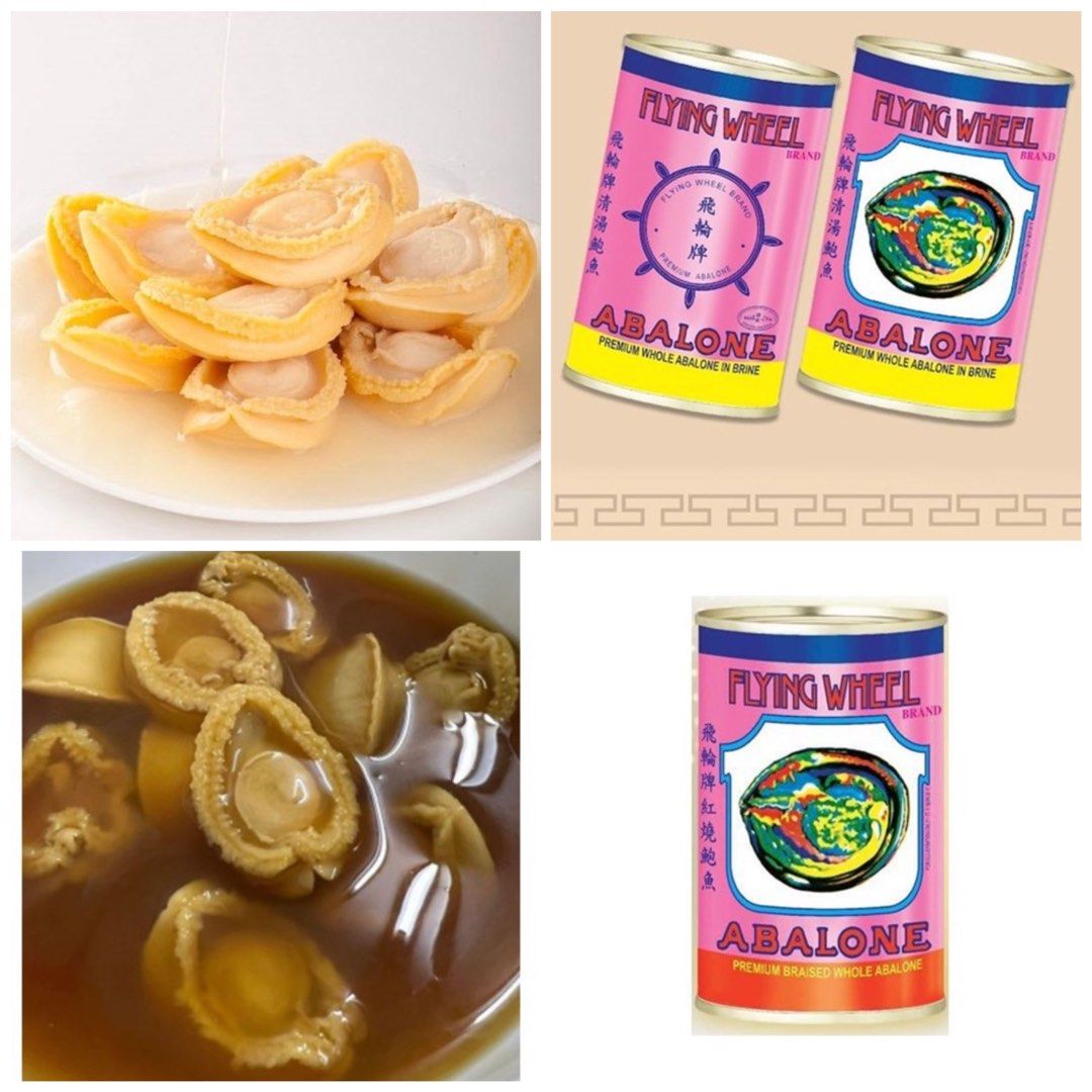 Flying wheel Abalone, Food & Drinks, Packaged & Instant Food on Carousell