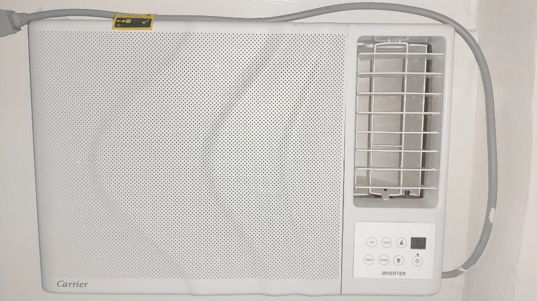FOR SALE: Window Type Aircon 1.5HP Inverter, TV & Home Appliances, Air ...