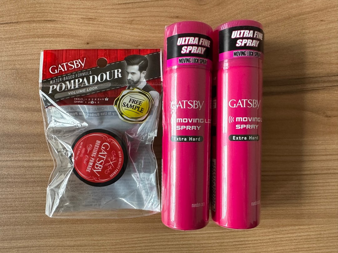 Gatsby moving lock spray 31ml x 2, Beauty & Personal Care, Hair on ...