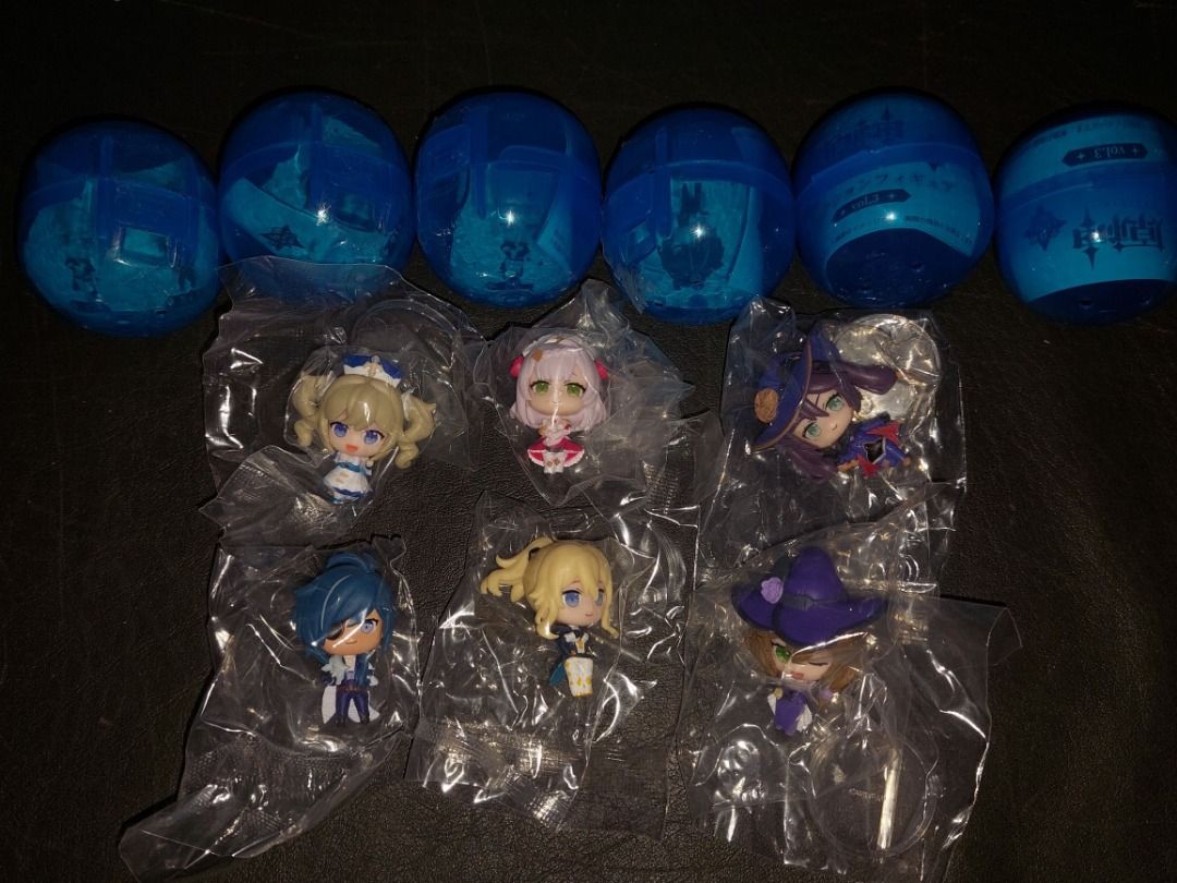 Genshin Impact Capsule Collection Figure by Bushiroad (Lisa, Kaeya ...