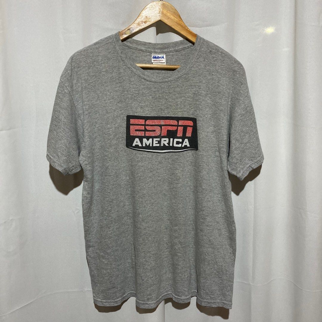 Gildan Heavy Cotton ESPN America, Men's Fashion, Tops & Sets, Tshirts ...
