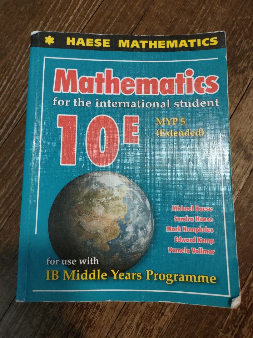 Haese Mathematics 10E MYP 5, Hobbies & Toys, Books & Magazines ...