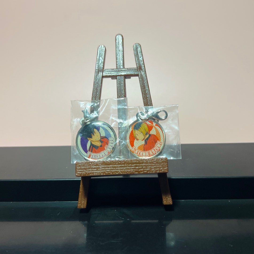 Haikyuu Tetsuro Kuroo & Kenma Kozume Metal Charm Set 2.6cm - Php 150 ...
