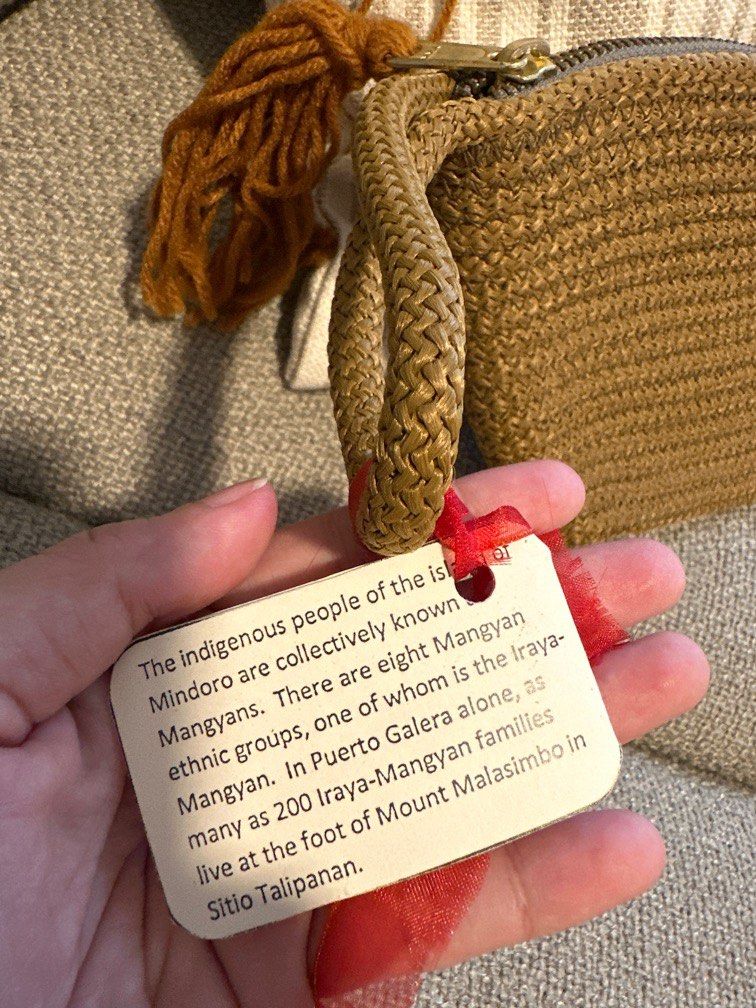 Handmade Pouch by Mangyans, Women's Fashion, Bags & Wallets, Purses ...