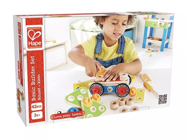 Hape - Basic Builder Set (not little tikes, not fisherprice, not Joie ...
