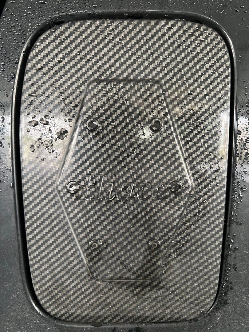 Hiace fuel tank cf cover, Car Accessories, Accessories on Carousell