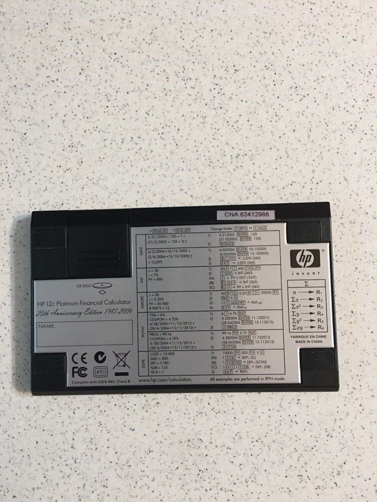 HP Financial Calculator, Computers & Tech, Office & Business Technology ...