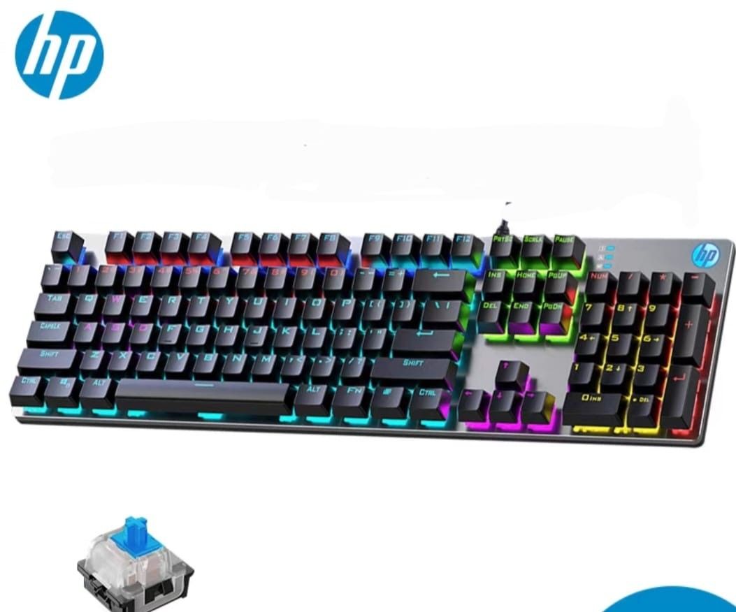 HP GK400F Mechanical RGB gaming keyboard, Computers & Tech, Parts ...