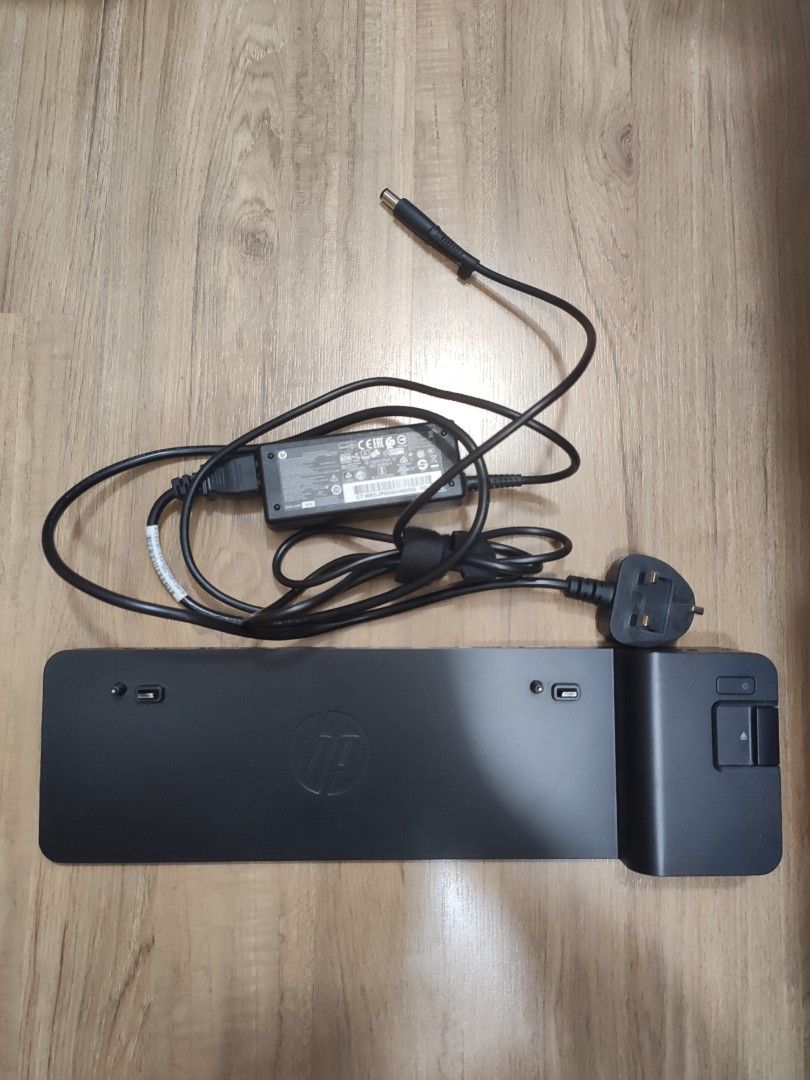 HP UltraSlim Docking Station, Computers & Tech, Parts & Accessories, Cables & Adaptors on Carousell