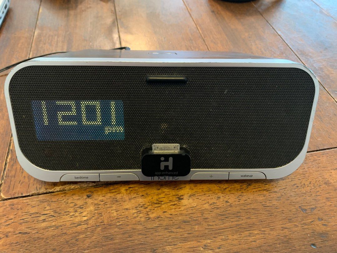 iHome clock radio for 30 pin Apple, Audio, Soundbars, Speakers ...