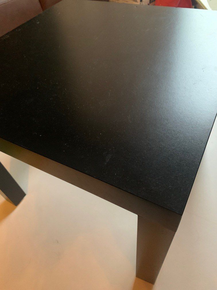 IKEA Lack Black Side Table, Furniture & Home Living, Furniture, Tables ...
