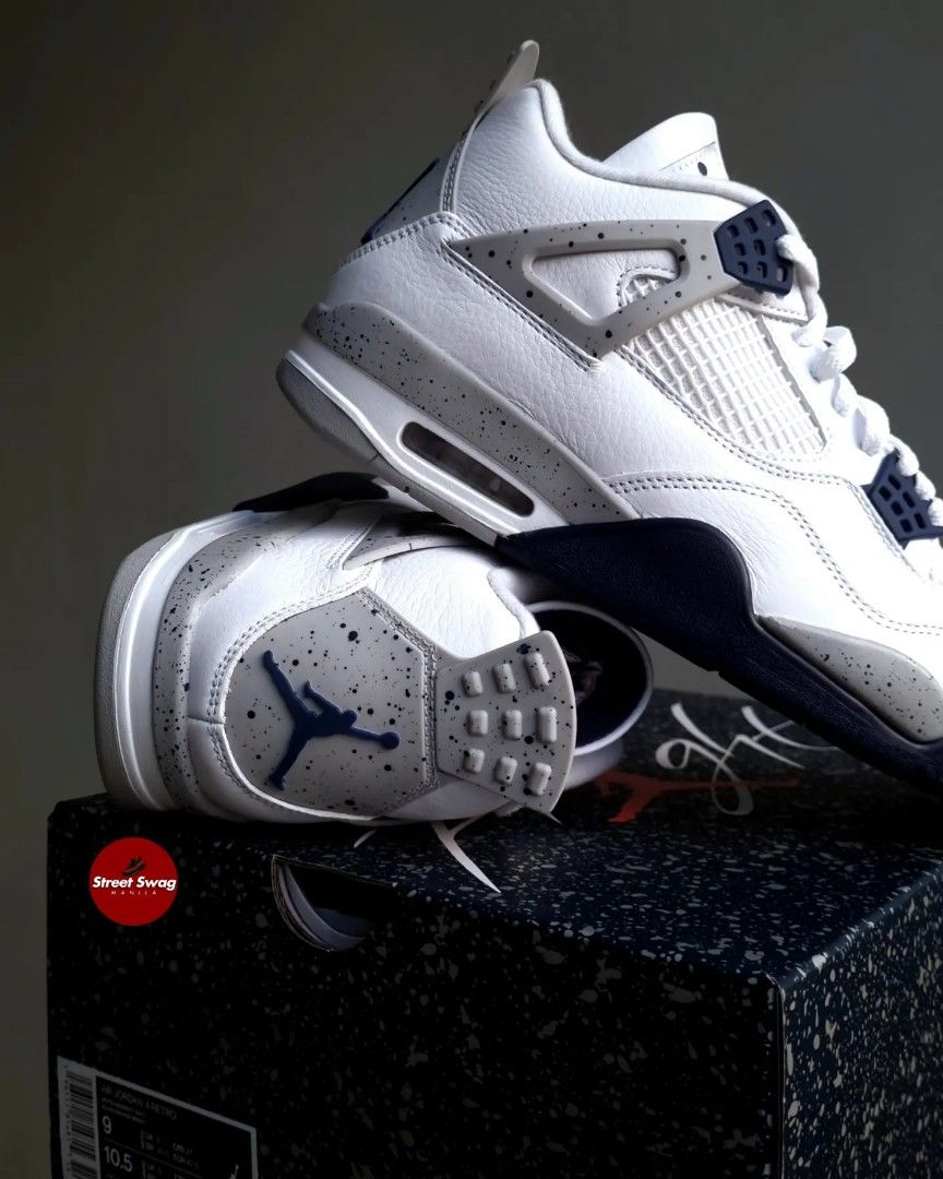 J4 Midnight Navy, Men's Fashion, Footwear, Sneakers on Carousell