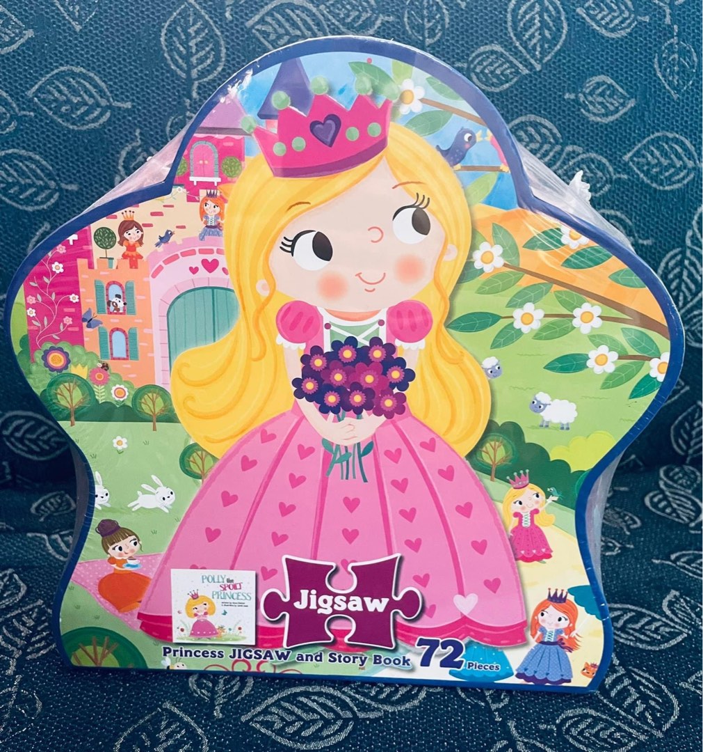 Jigzaw Puzzle and Book, Hobbies & Toys, Toys & Games on Carousell
