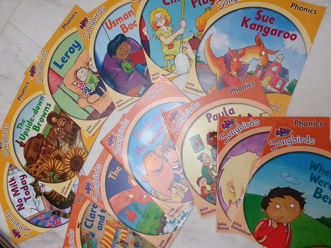 Julia Donaldson Songbirds ORT Phonics Readers Set (36 books), Hobbies ...