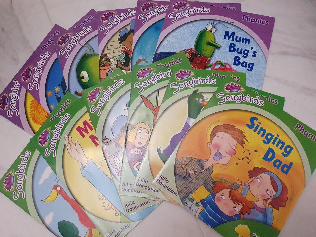 Julia Donaldson Songbirds ORT Phonics Readers Set (36 books), Hobbies ...